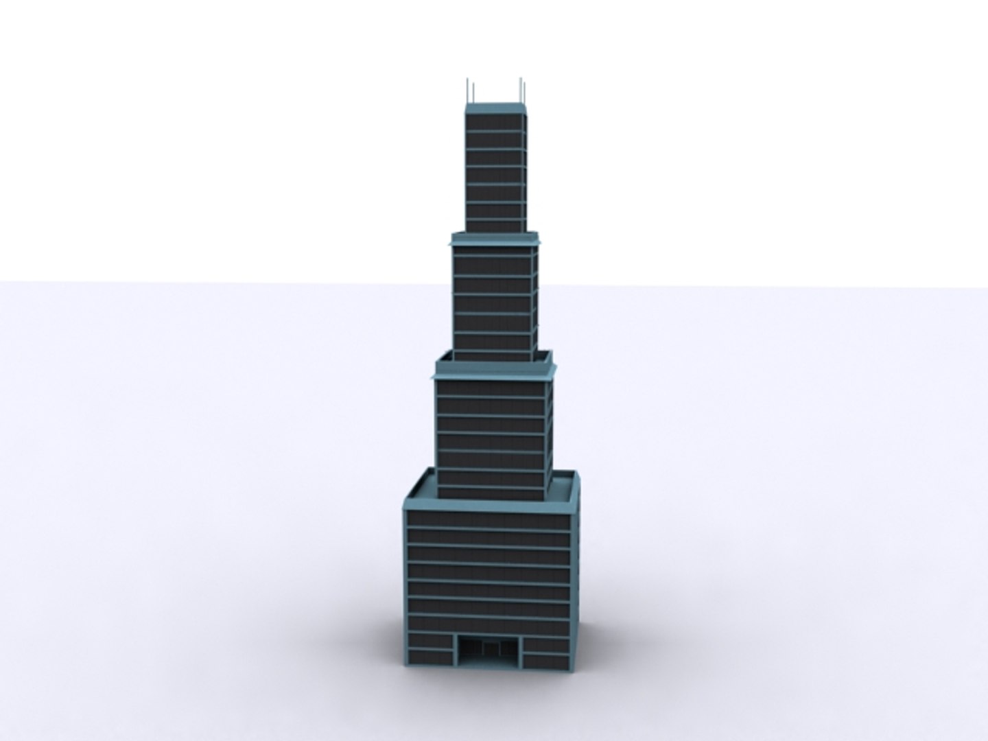 3d Building Skyscraper Model
