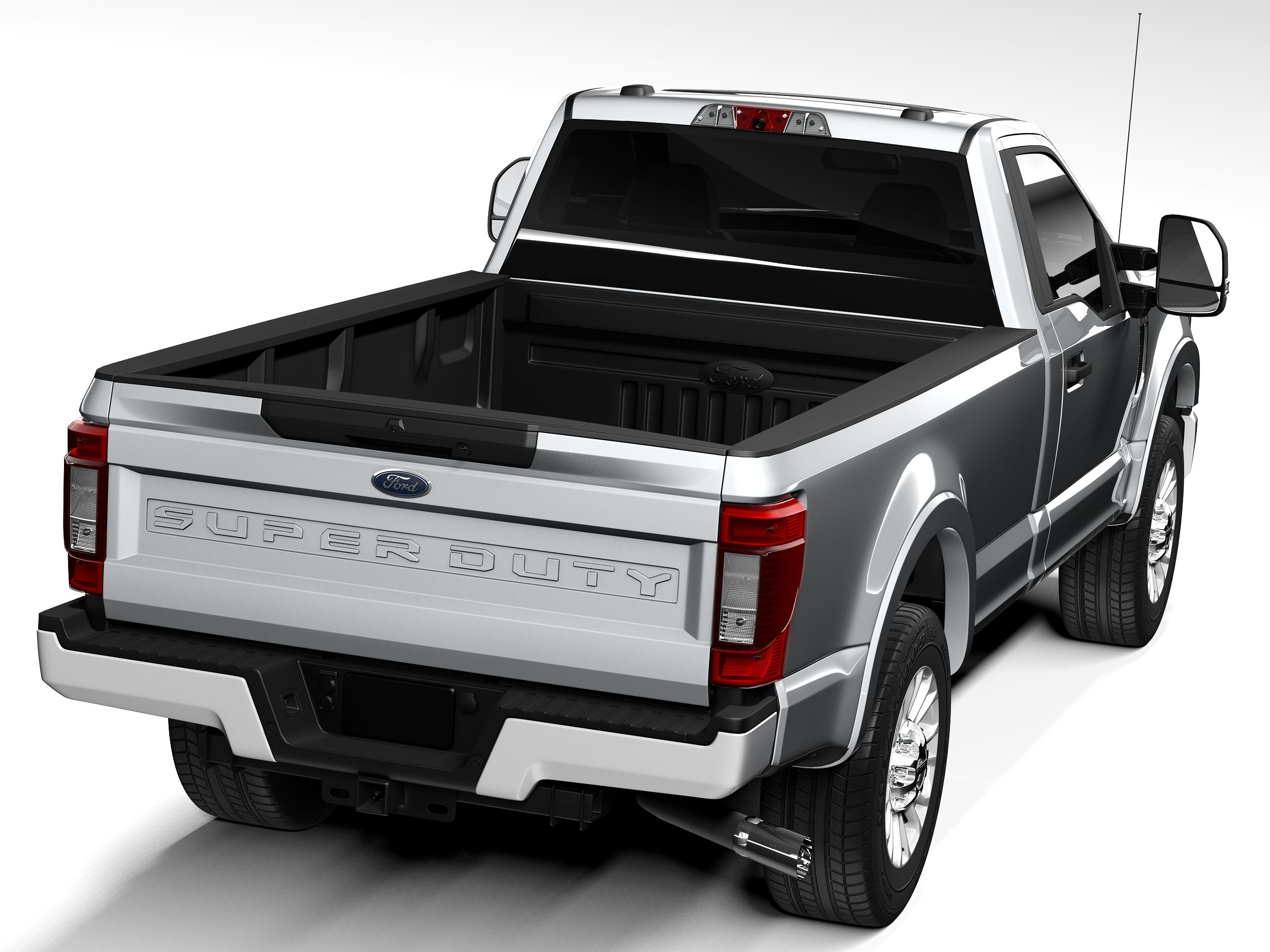 modelo 3d Ford F-350 Super Duty XLT 2022 - TurboSquid 2222266