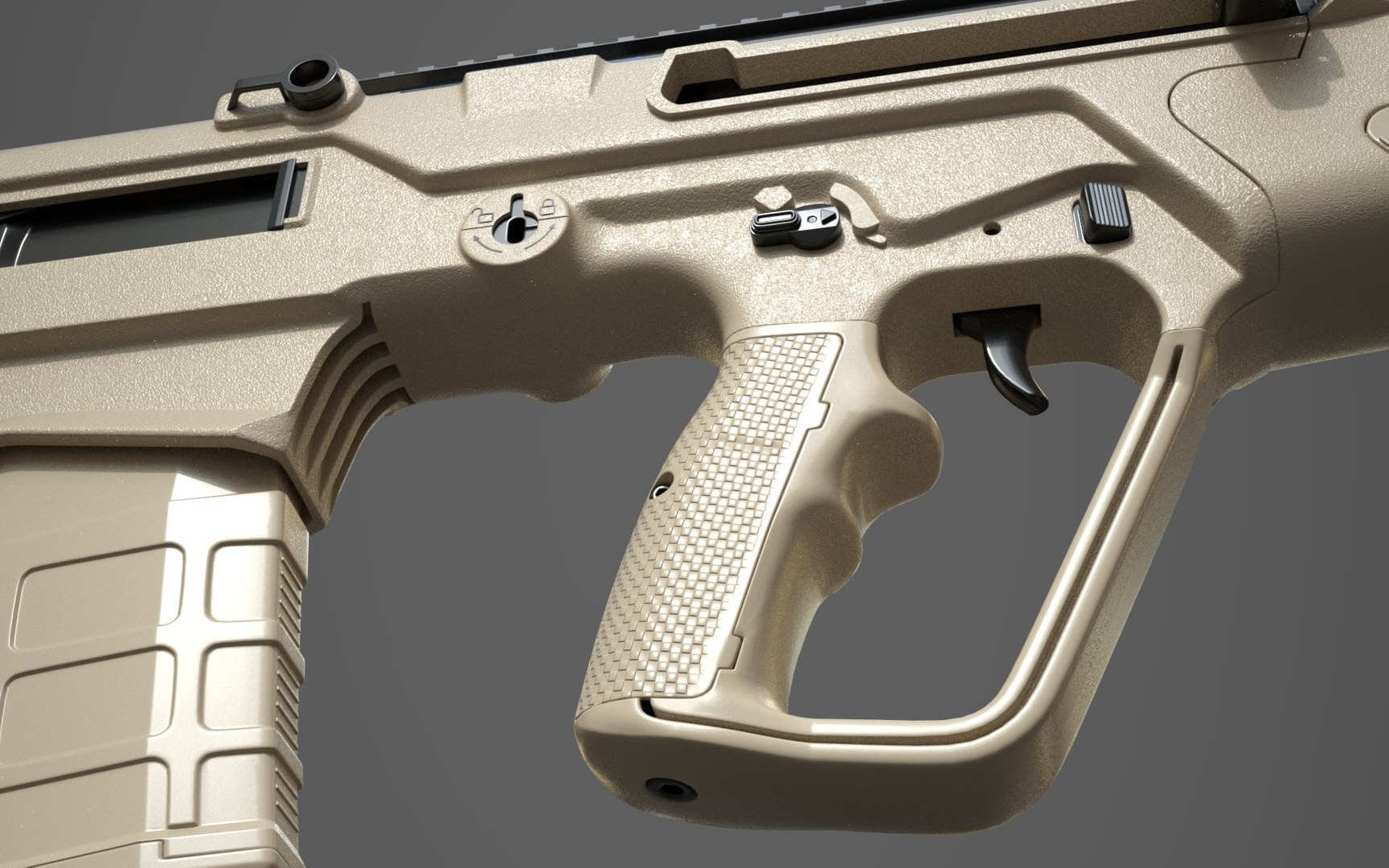 3D Iwi Tavor 7 - TurboSquid 1281694