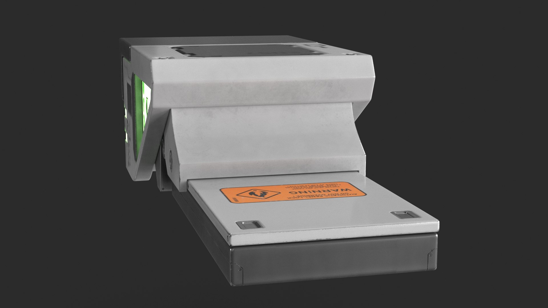 3D Model Sci Fi Scanner Display V4 - TurboSquid 2110034