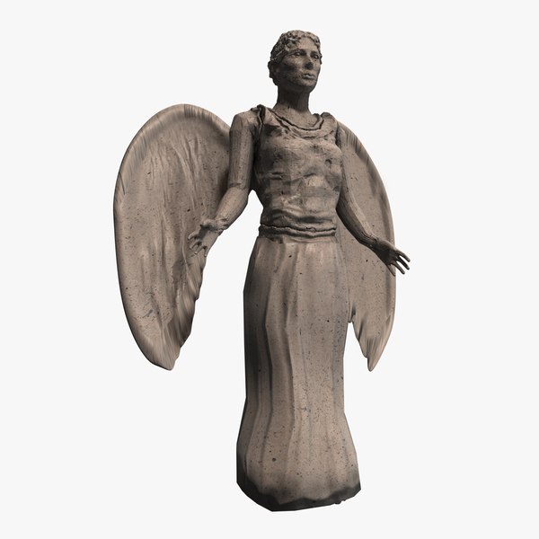 stone angel 3d c4d