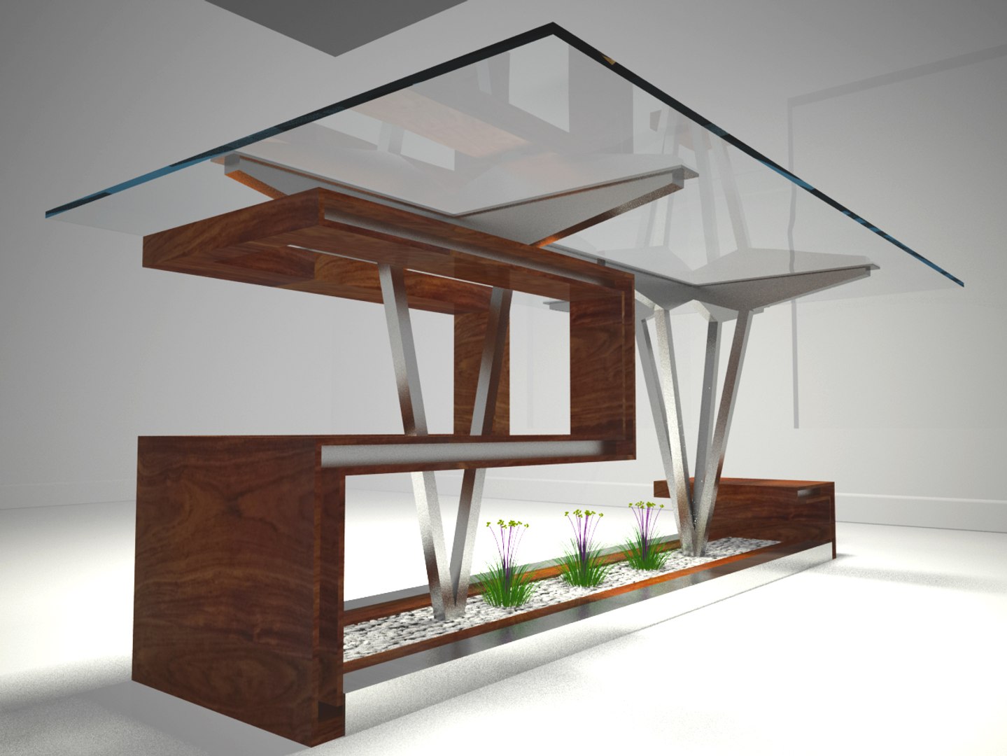 3D desk office model - TurboSquid 1211166