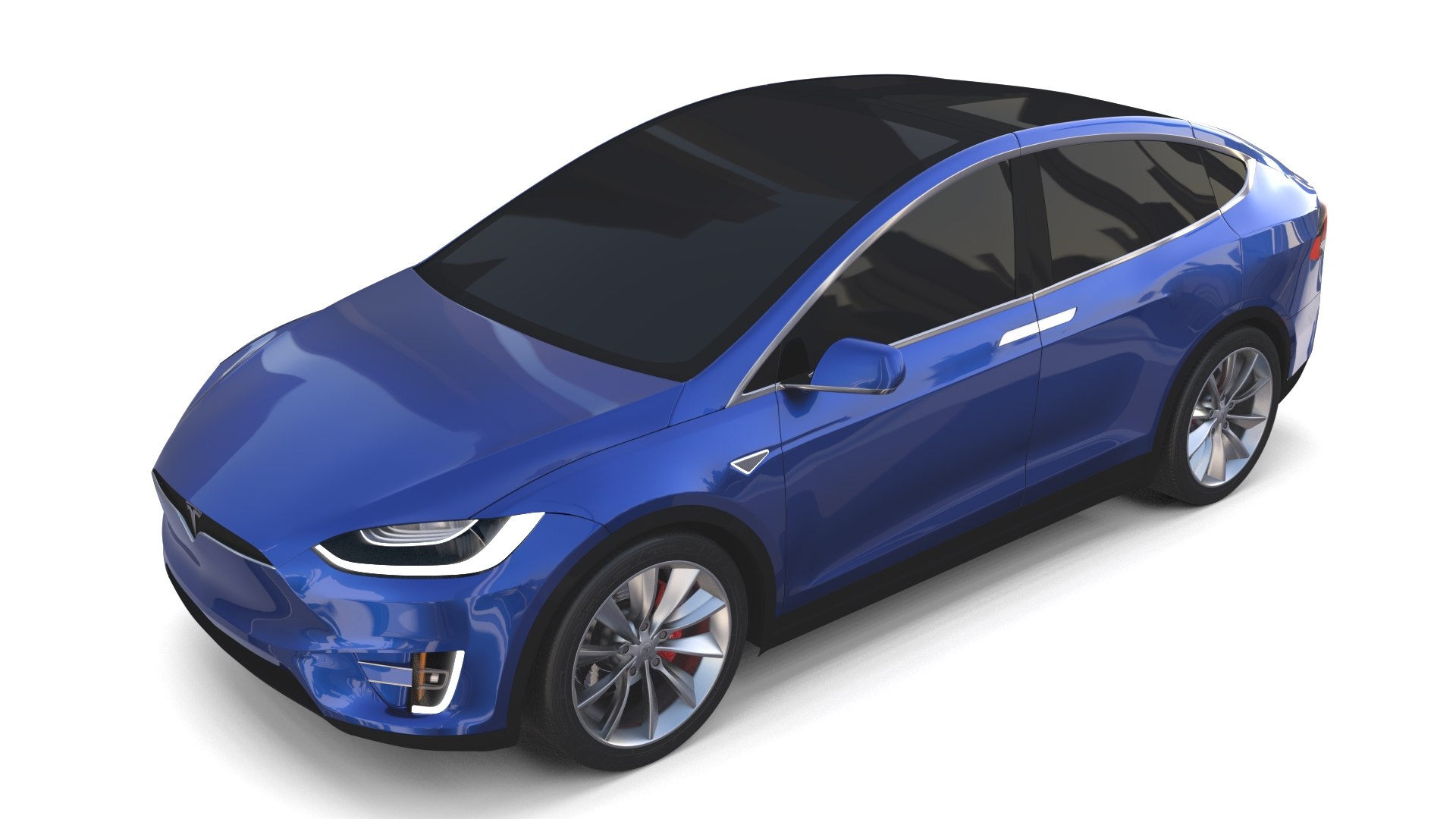 3D Tesla X Model - TurboSquid 1209164