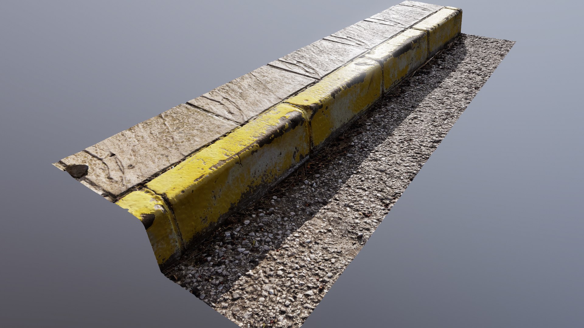 Sidewalk Edge Photoscan Model - TurboSquid 1817257