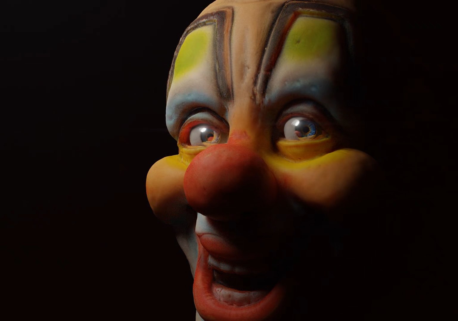Slipknot Clown Mask - Detailed Scan 3D Model - TurboSquid 1978095