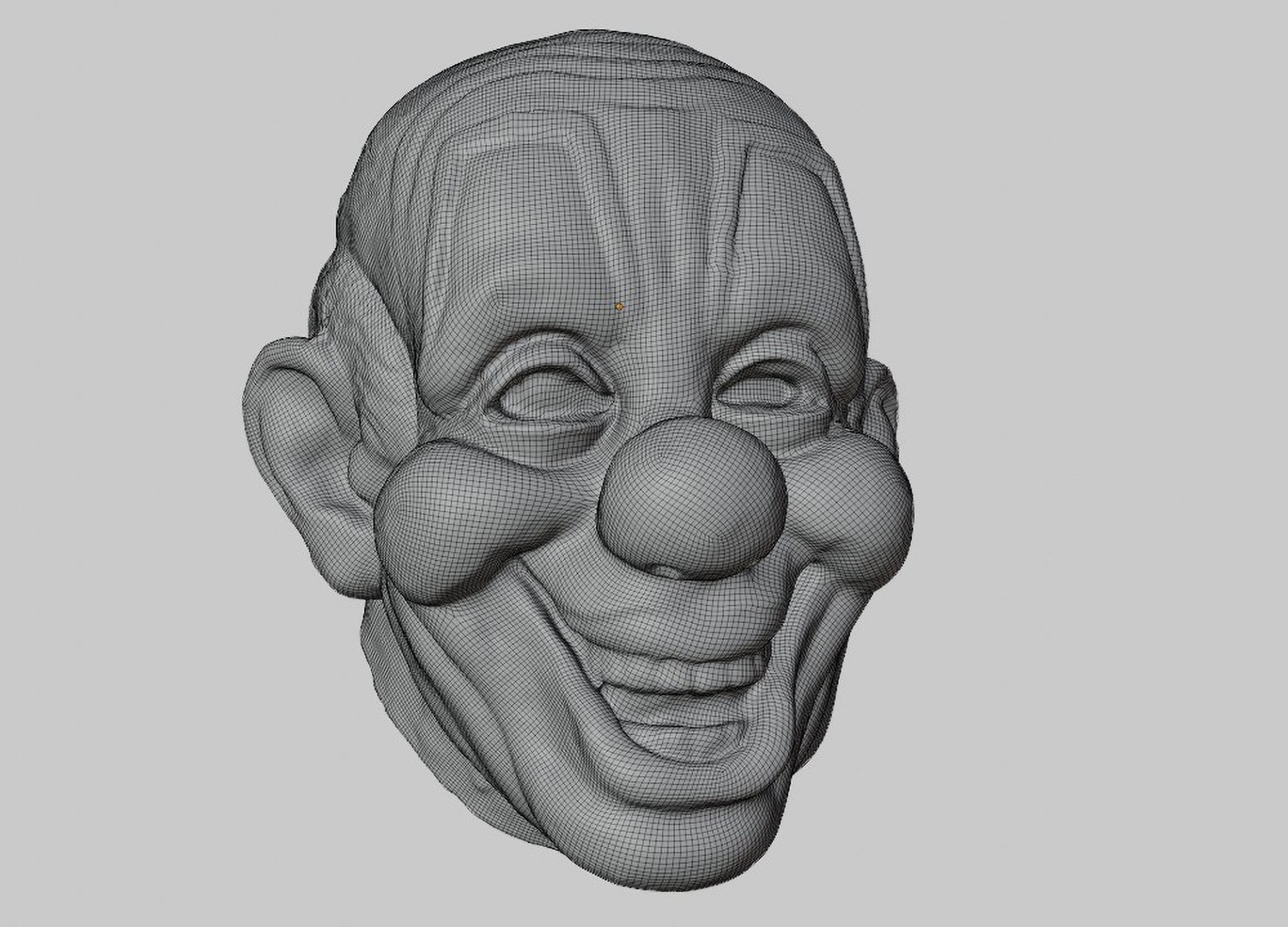 Slipknot Clown Mask - Detailed Scan 3D Model - TurboSquid 1978095