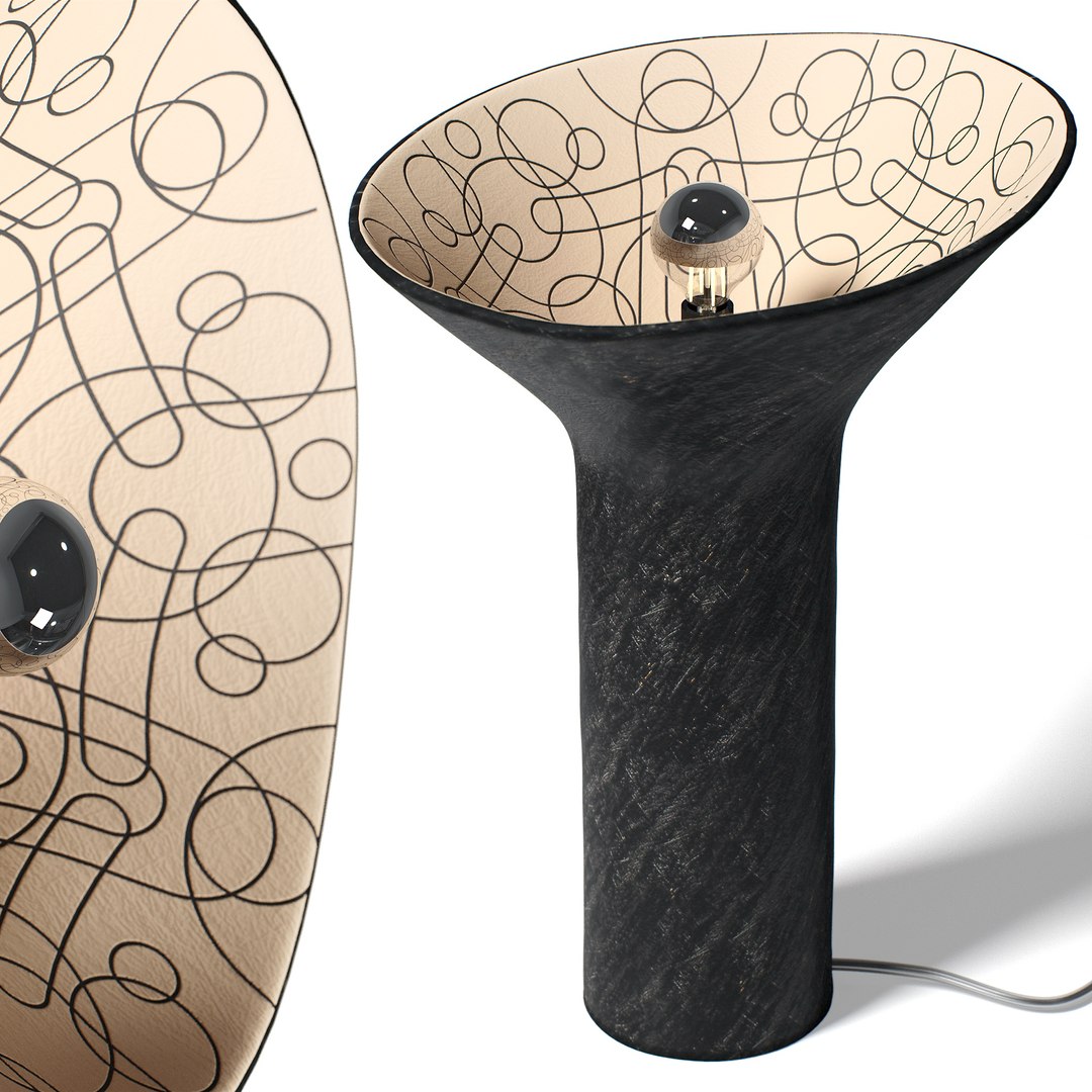 3D Gala Table Lamp - TurboSquid 2097485