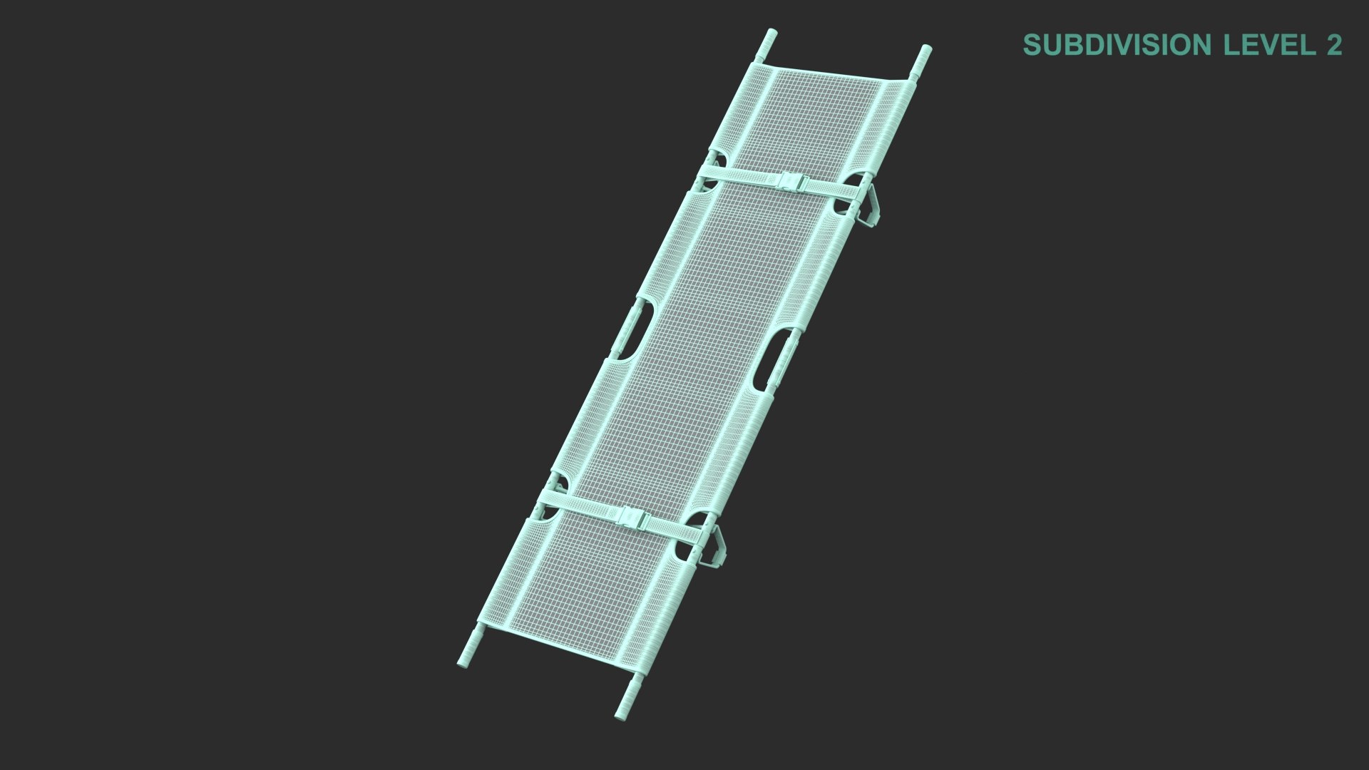 Folding Stretcher 3D - TurboSquid 1949424