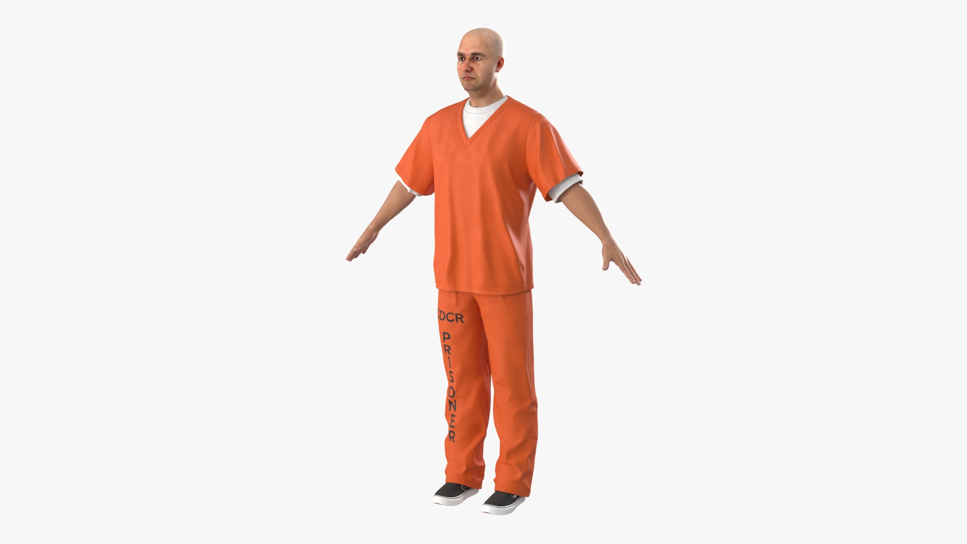 3D Model Male Prisoner - TurboSquid 2363070