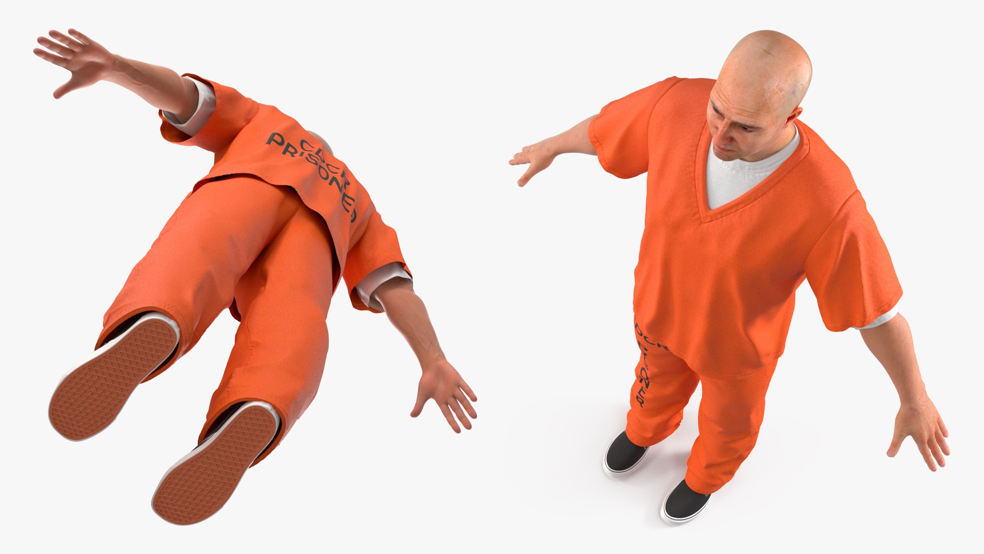 3D Model Male Prisoner - TurboSquid 2363070
