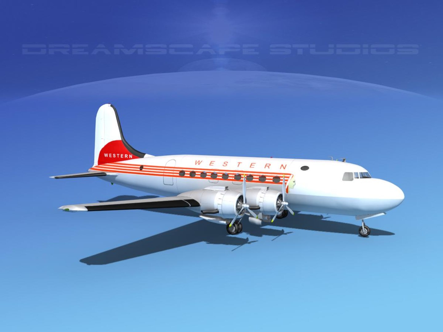 Dxf Dc-4 Airlines