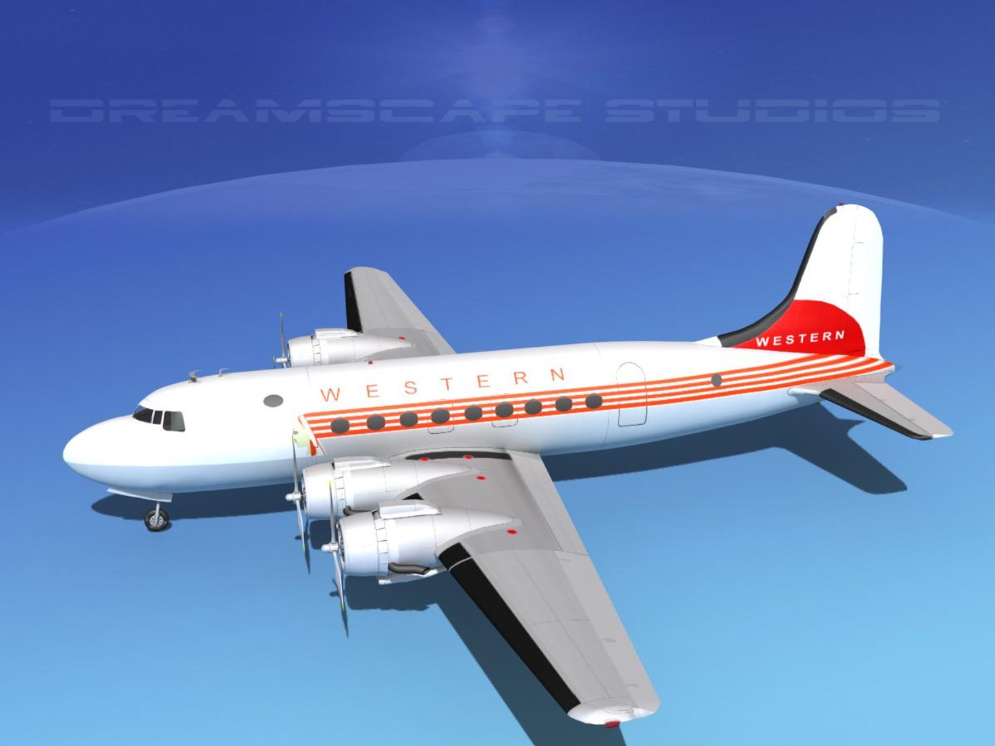 Dxf Dc-4 Airlines