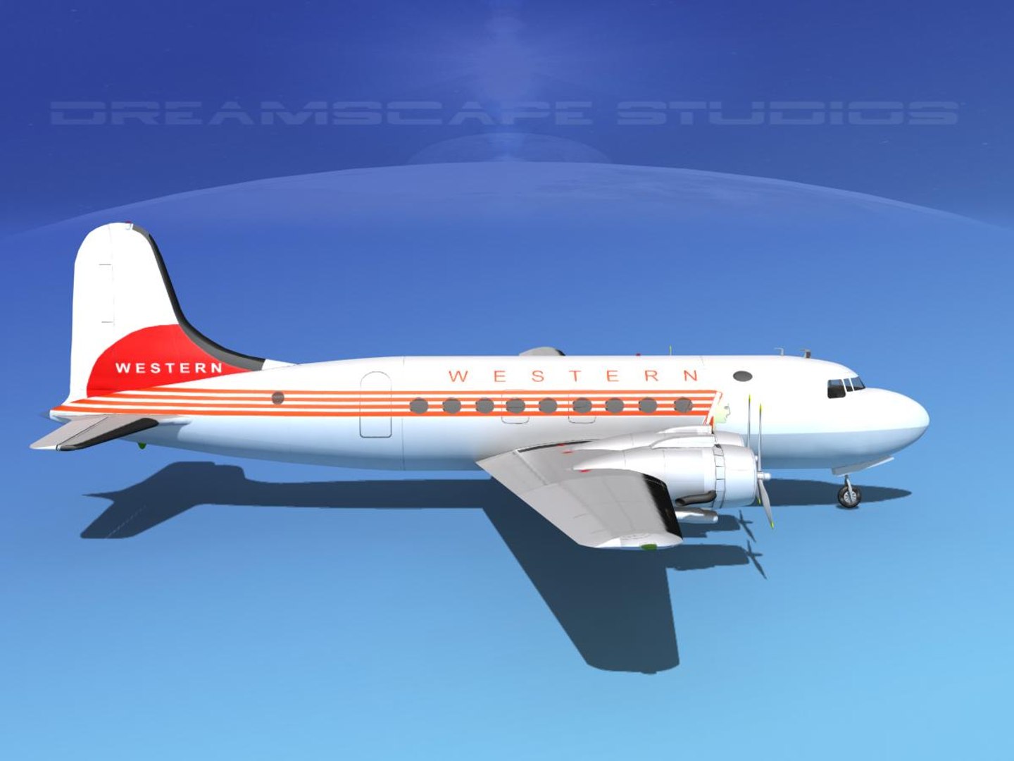 Dxf Dc-4 Airlines