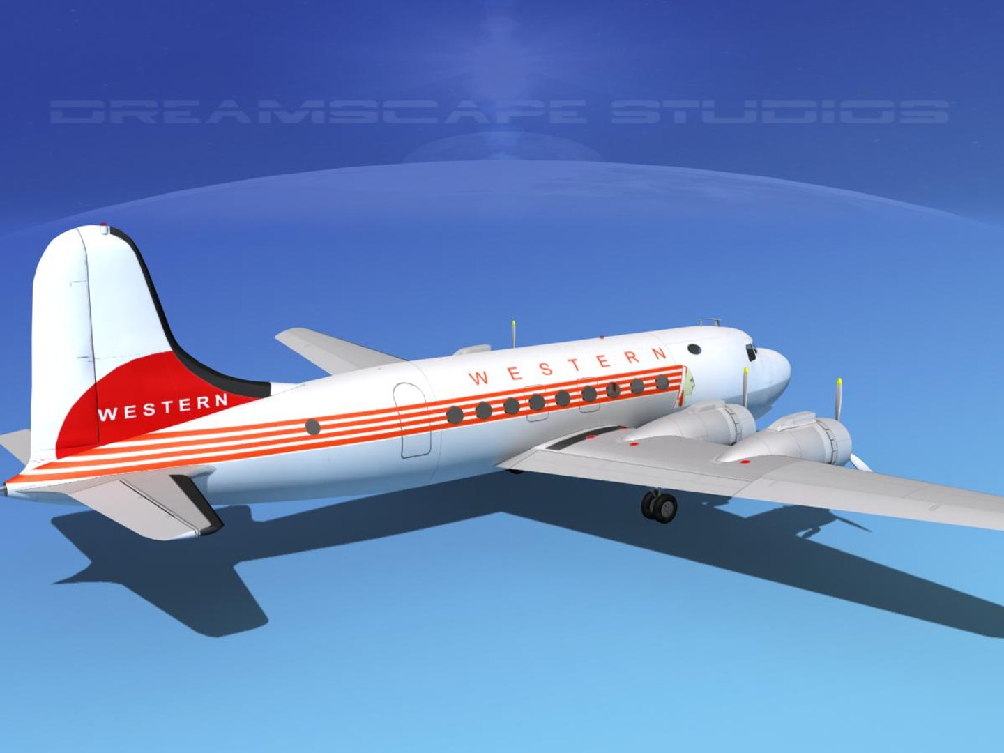Dxf Dc-4 Airlines