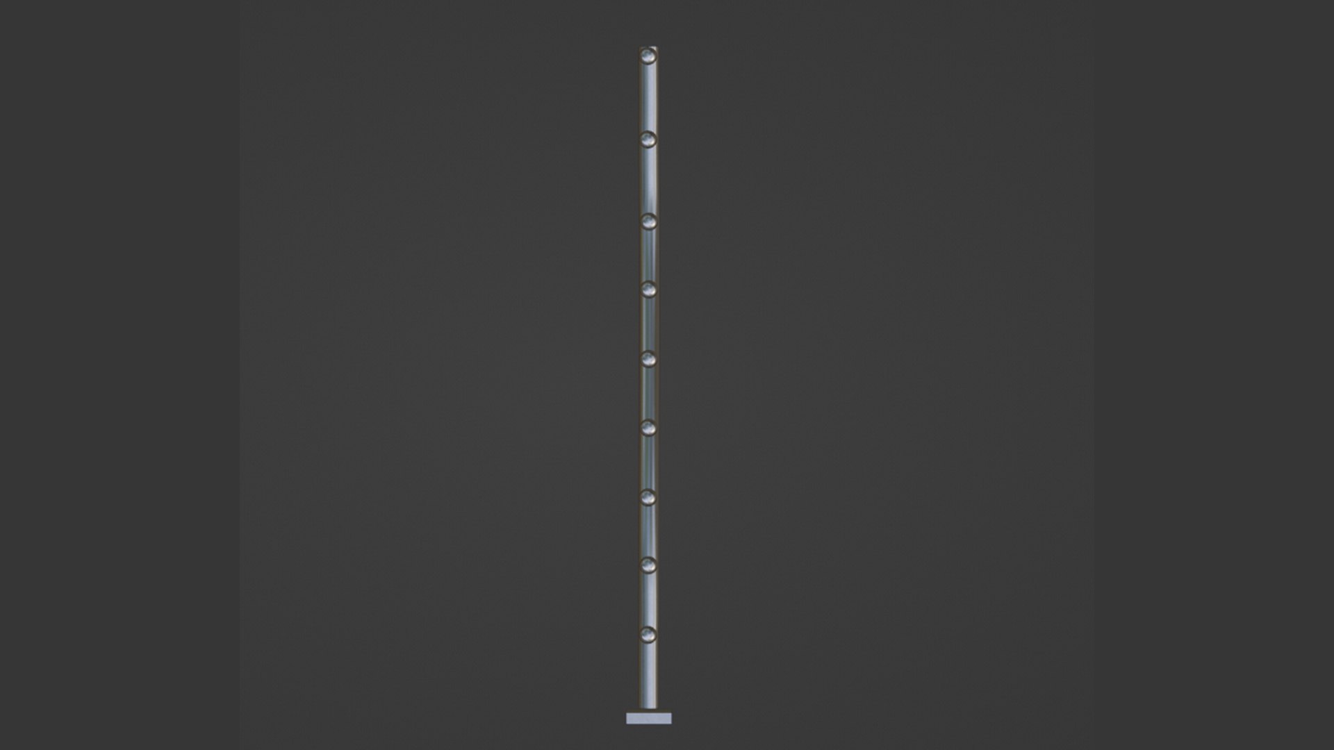 Metal wall display hook 3D - TurboSquid 2173193