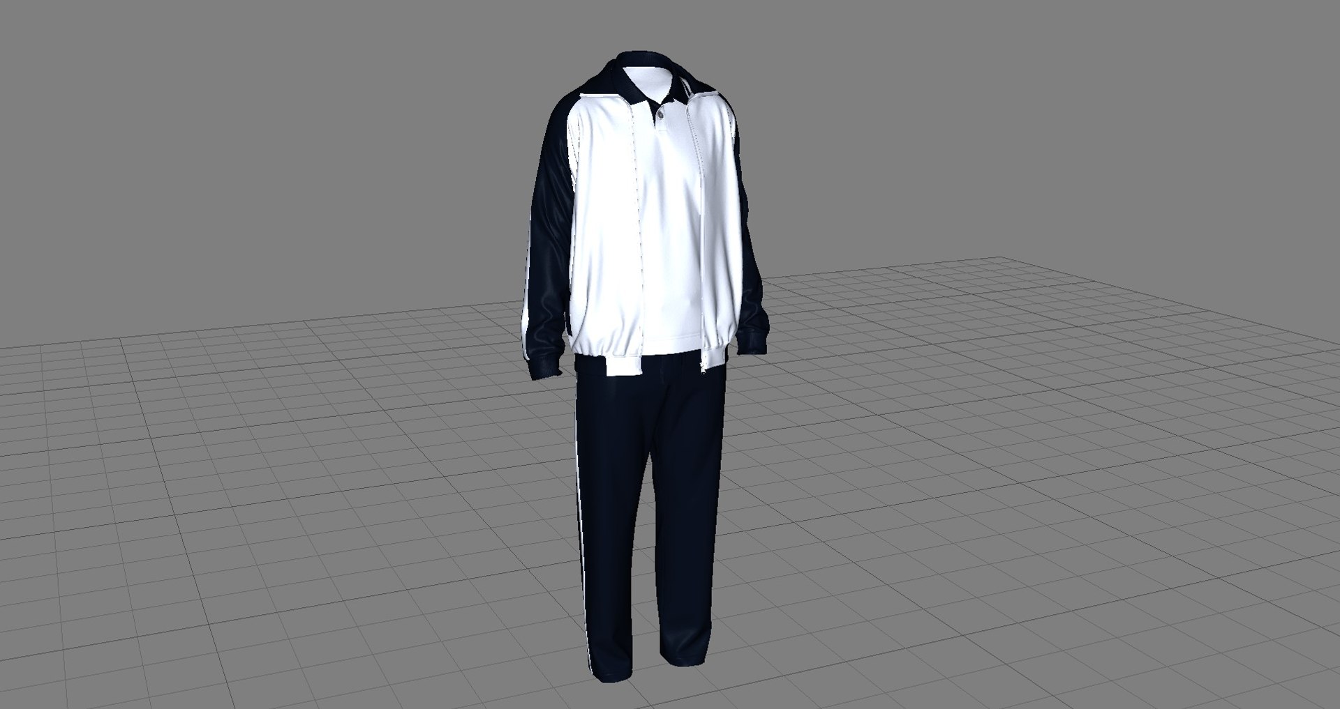 Tracksuit 3D model - TurboSquid 1887832