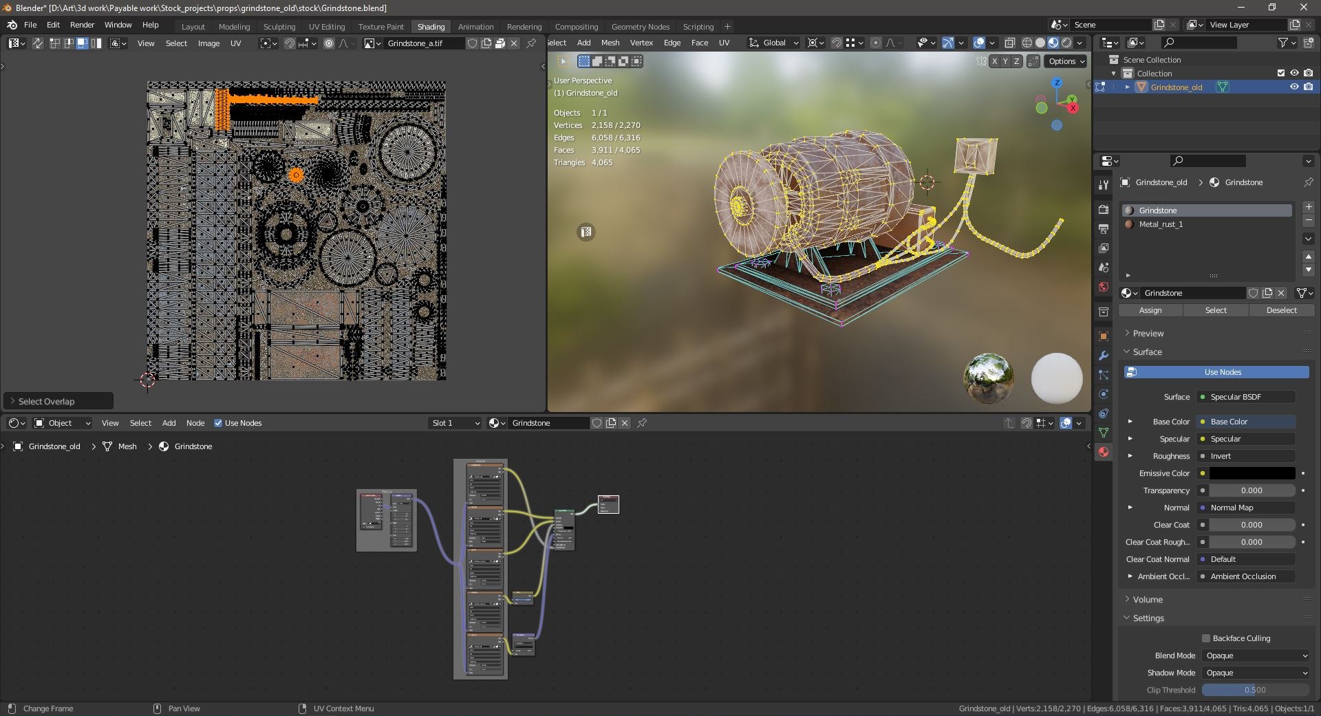 Old Rusty Diy Grindstone Da1 3D Model - TurboSquid 1962950