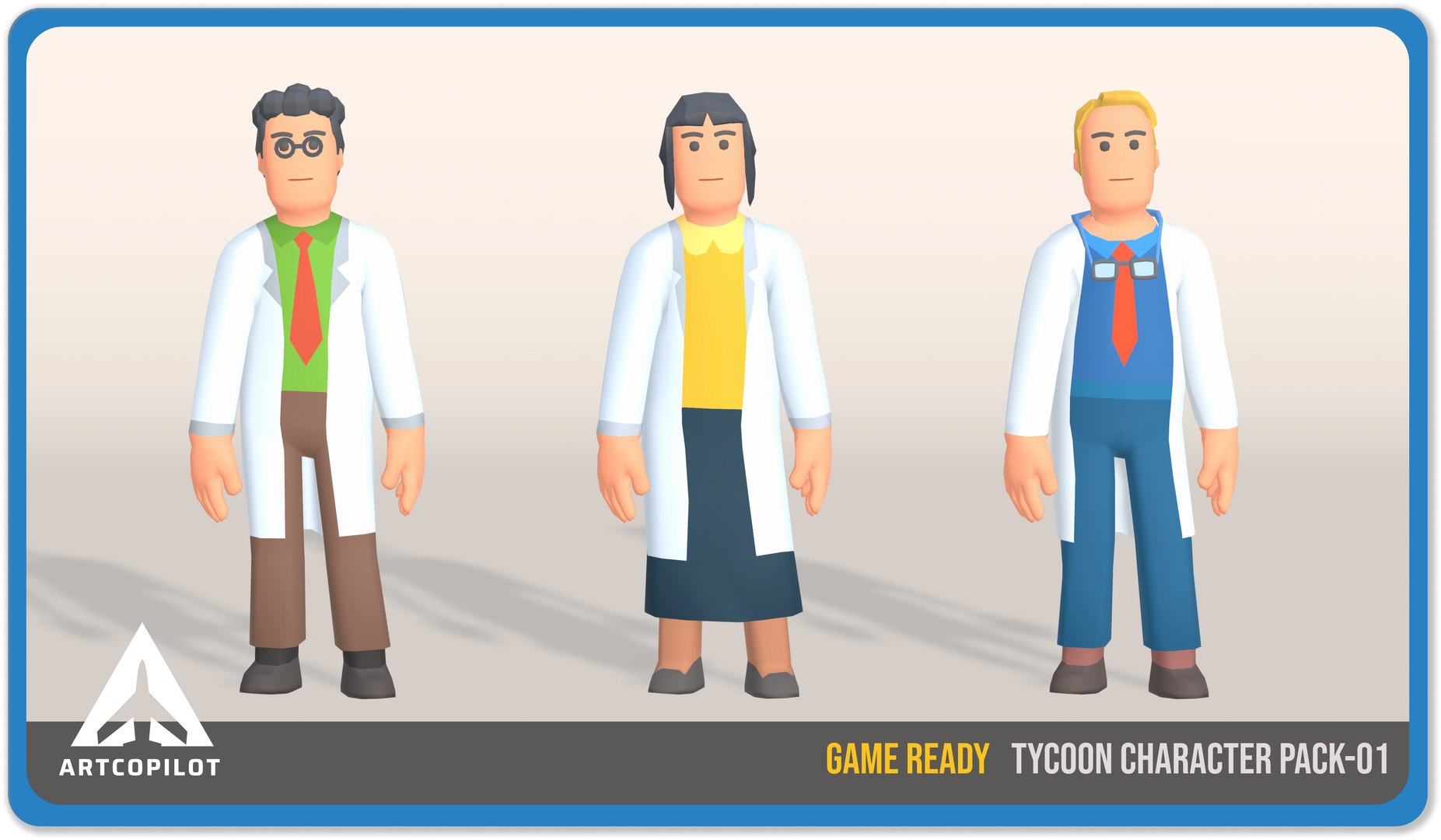 3D TycoonCharacterPack-01 Model - TurboSquid 2346585