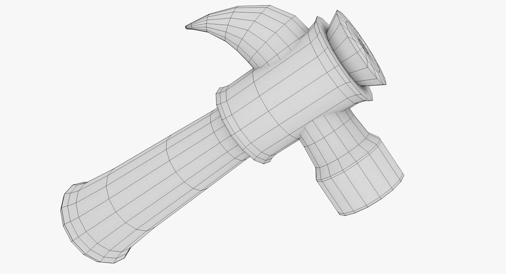 3ds Cartoon Hammer Toon