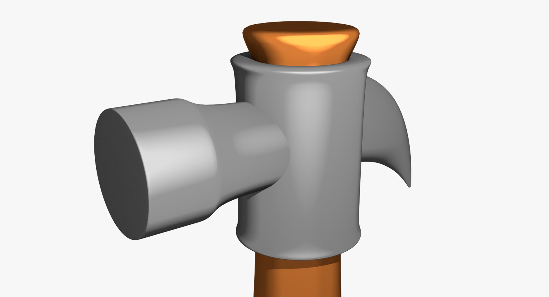 3ds Cartoon Hammer Toon