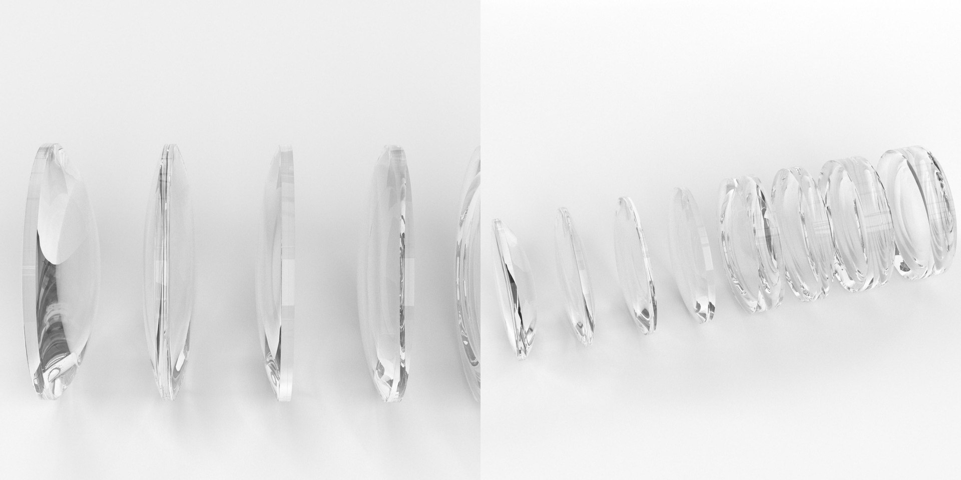 Simple Optical Lenses 3D Model - TurboSquid 2003531