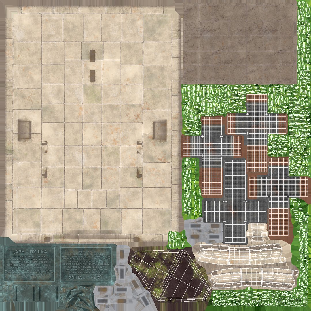 3D Old Cores Canon Model - TurboSquid 1701503