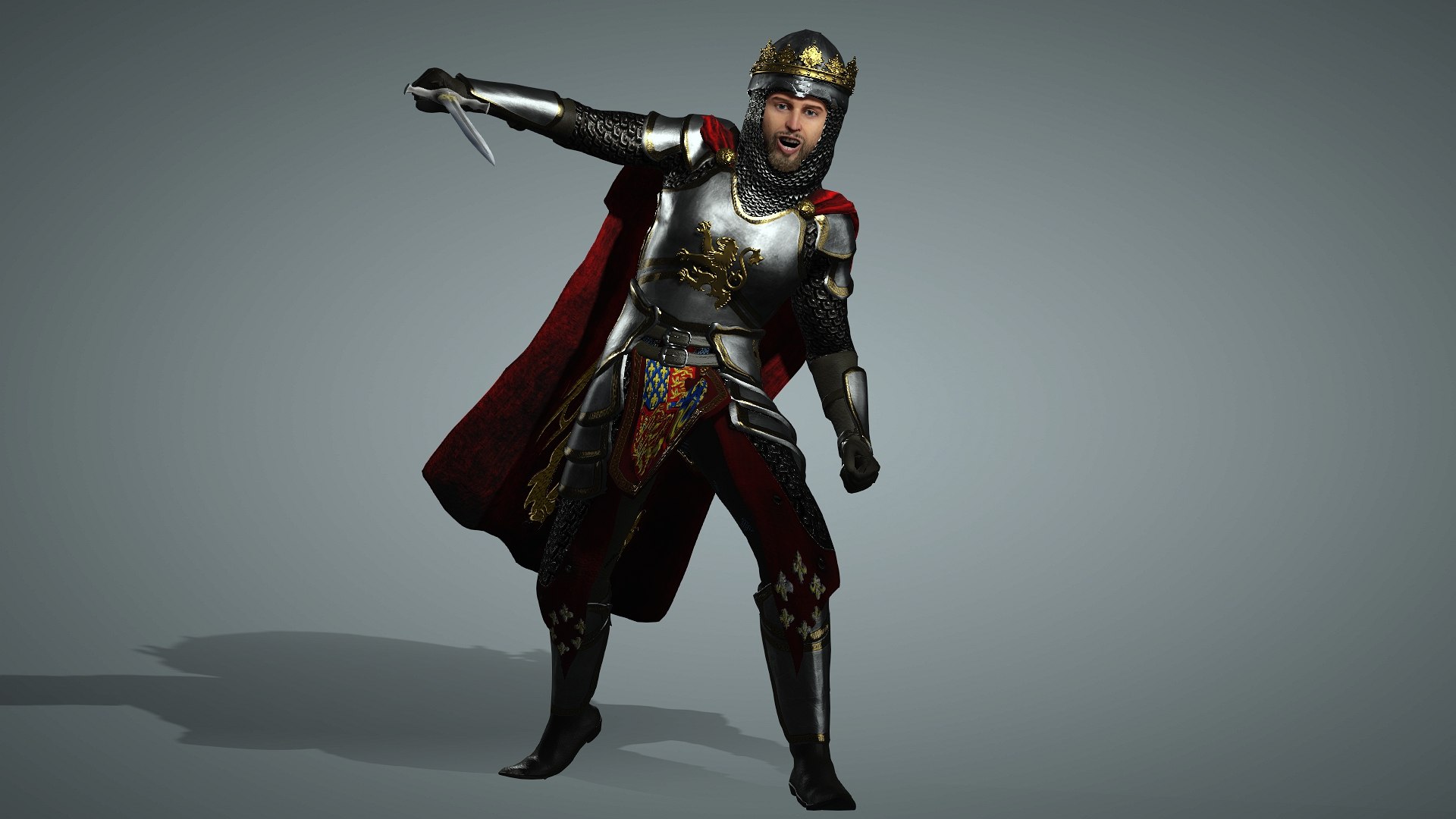Richard The Lionheart 3D - TurboSquid 2083075