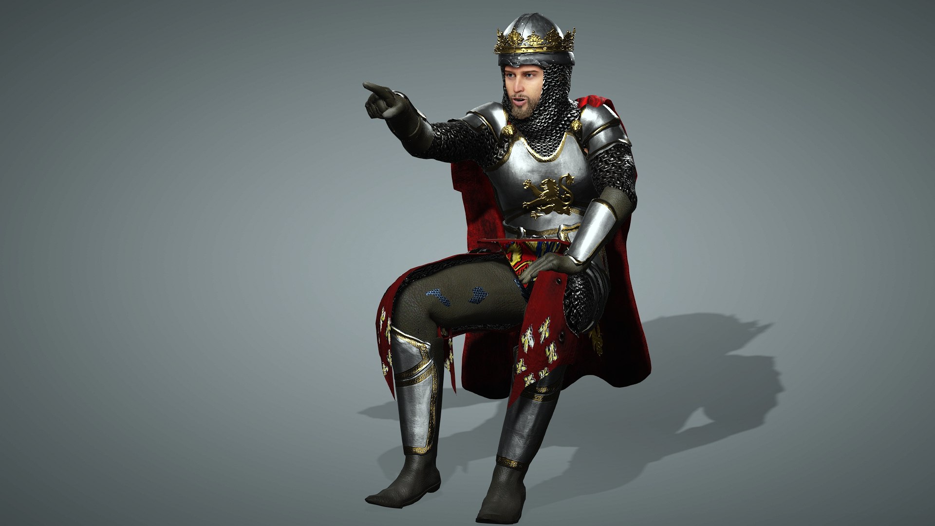 Richard The Lionheart 3D - TurboSquid 2083075