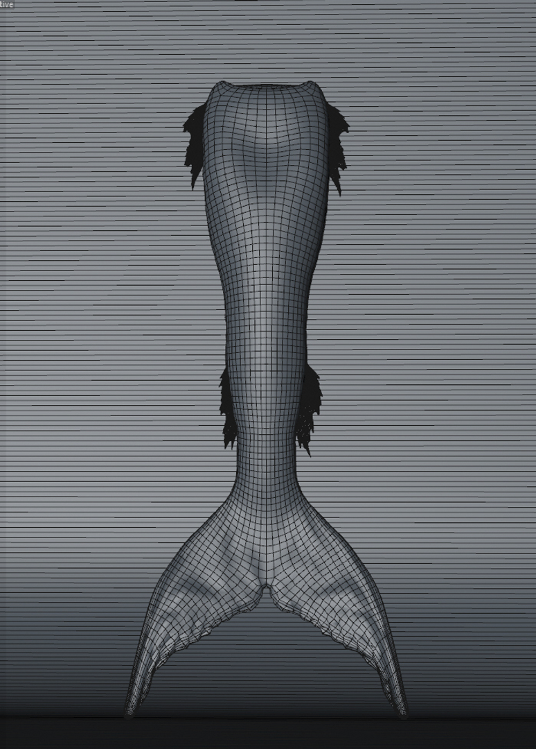 Mermaid tail 3D model - TurboSquid 1180682