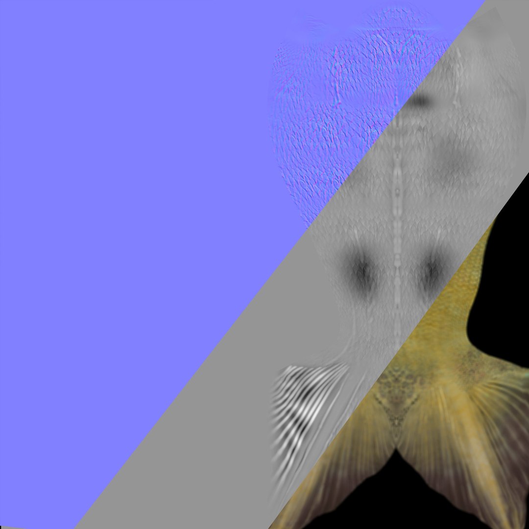 Mermaid Tail 3D Model - TurboSquid 1180682