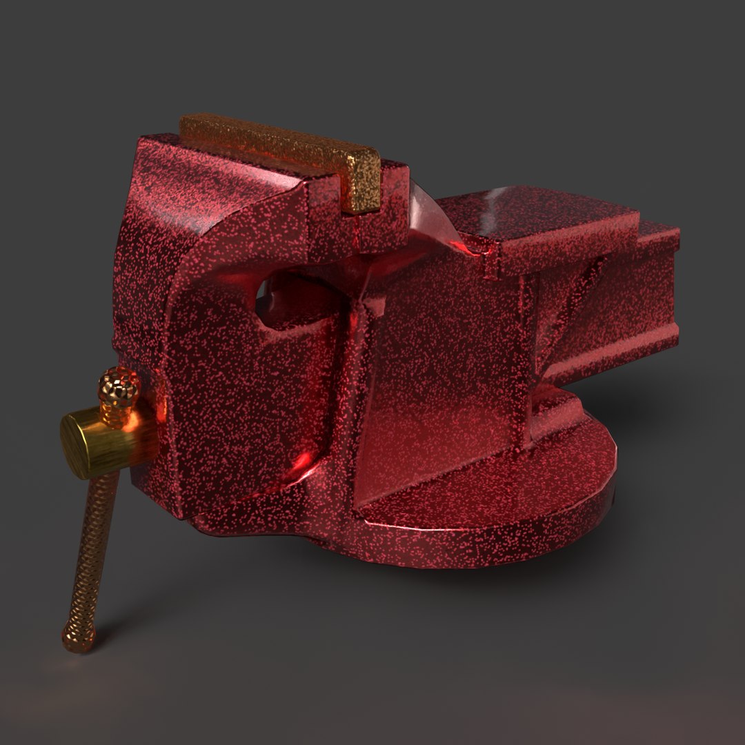 3D Chinese Work Bench Vice - TurboSquid 2413768