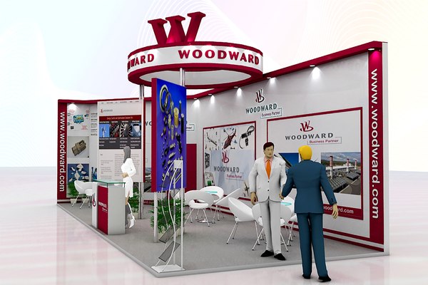 3D BOOTH STAND 10X6 2SIDE OPEN - TurboSquid 1841251