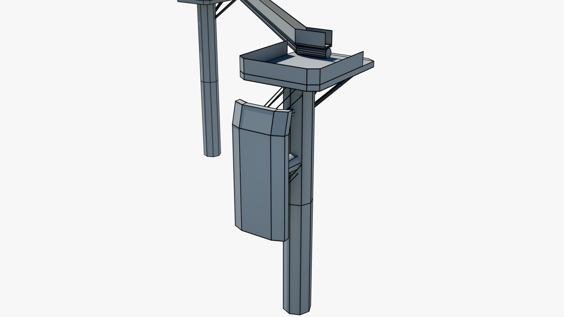 Pier mooring 3D model - TurboSquid 1232075