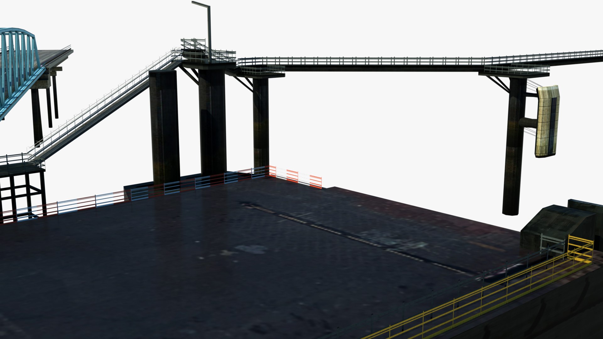 Pier mooring 3D model - TurboSquid 1232075