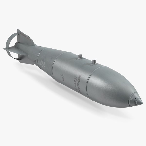 modelo 3d Bomba aérea rusa FAB 500 M62 - TurboSquid 2227974