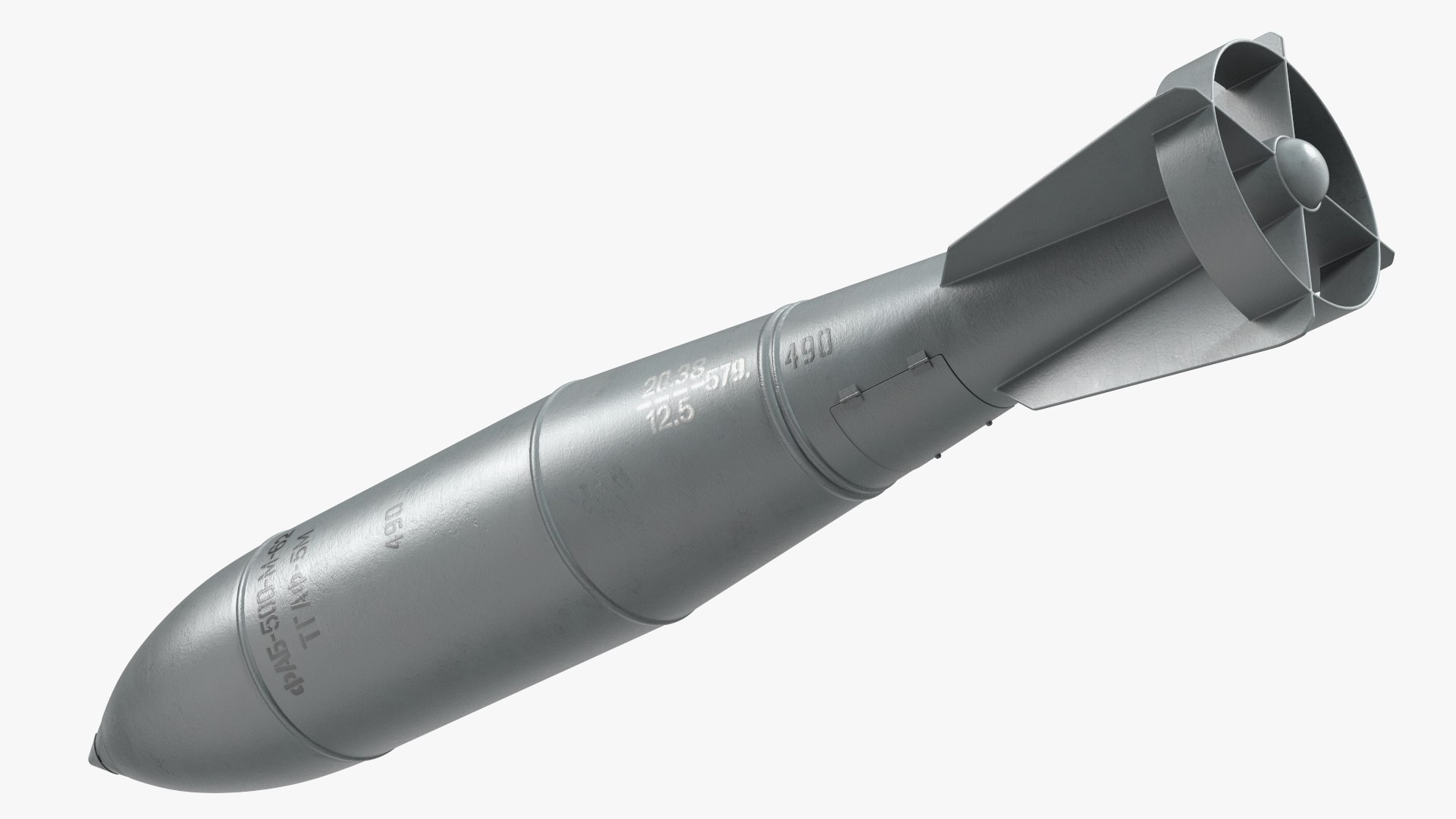 Russian FAB 500 M62 Air Bomb 3D - TurboSquid 2227974