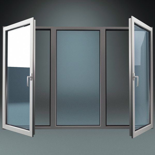 plastic window v3 3d model
