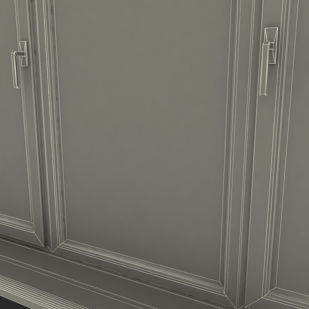 Plastic Window V3 3d Model