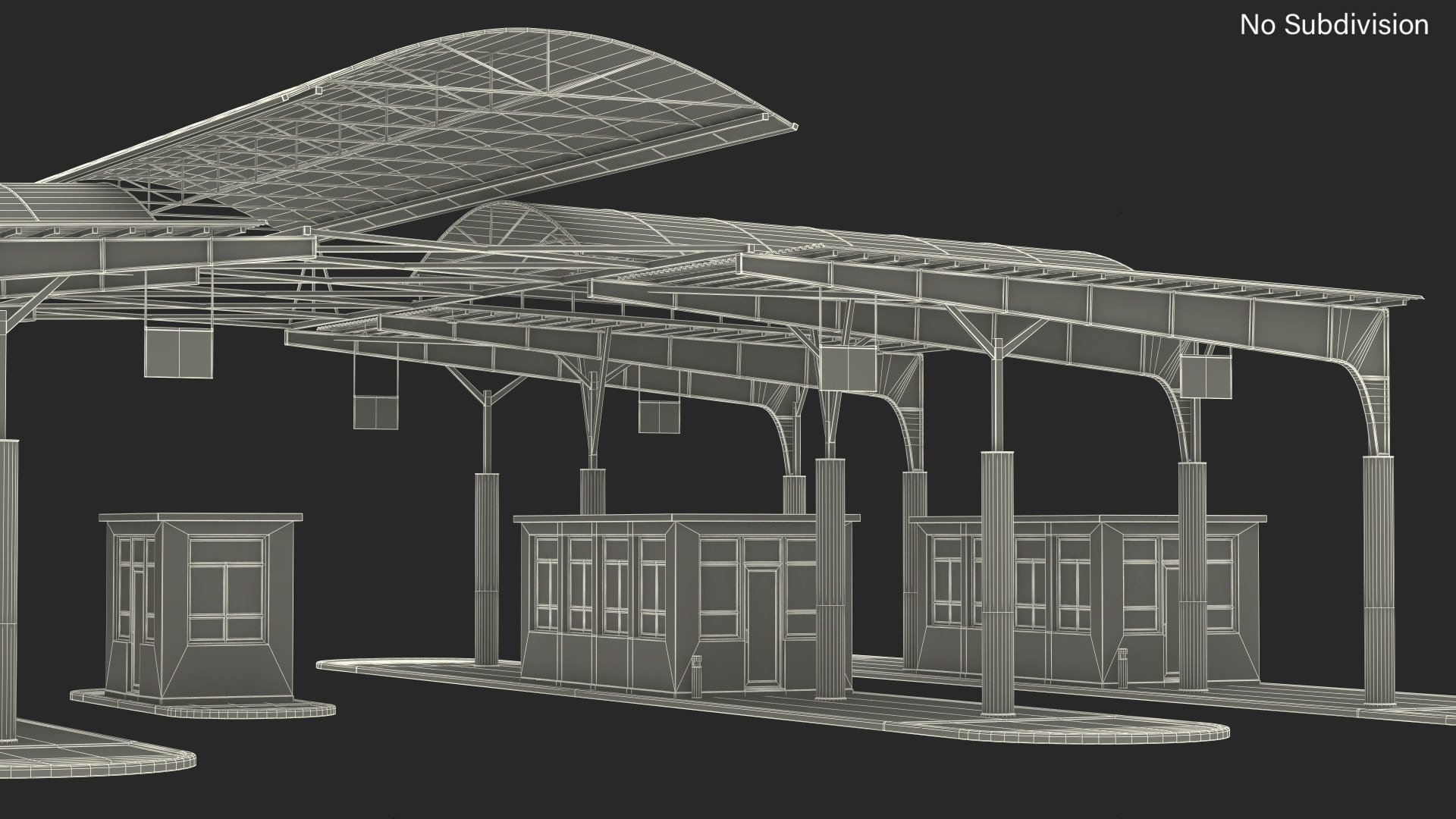 Border Checkpoint 3D Model - TurboSquid 2287231