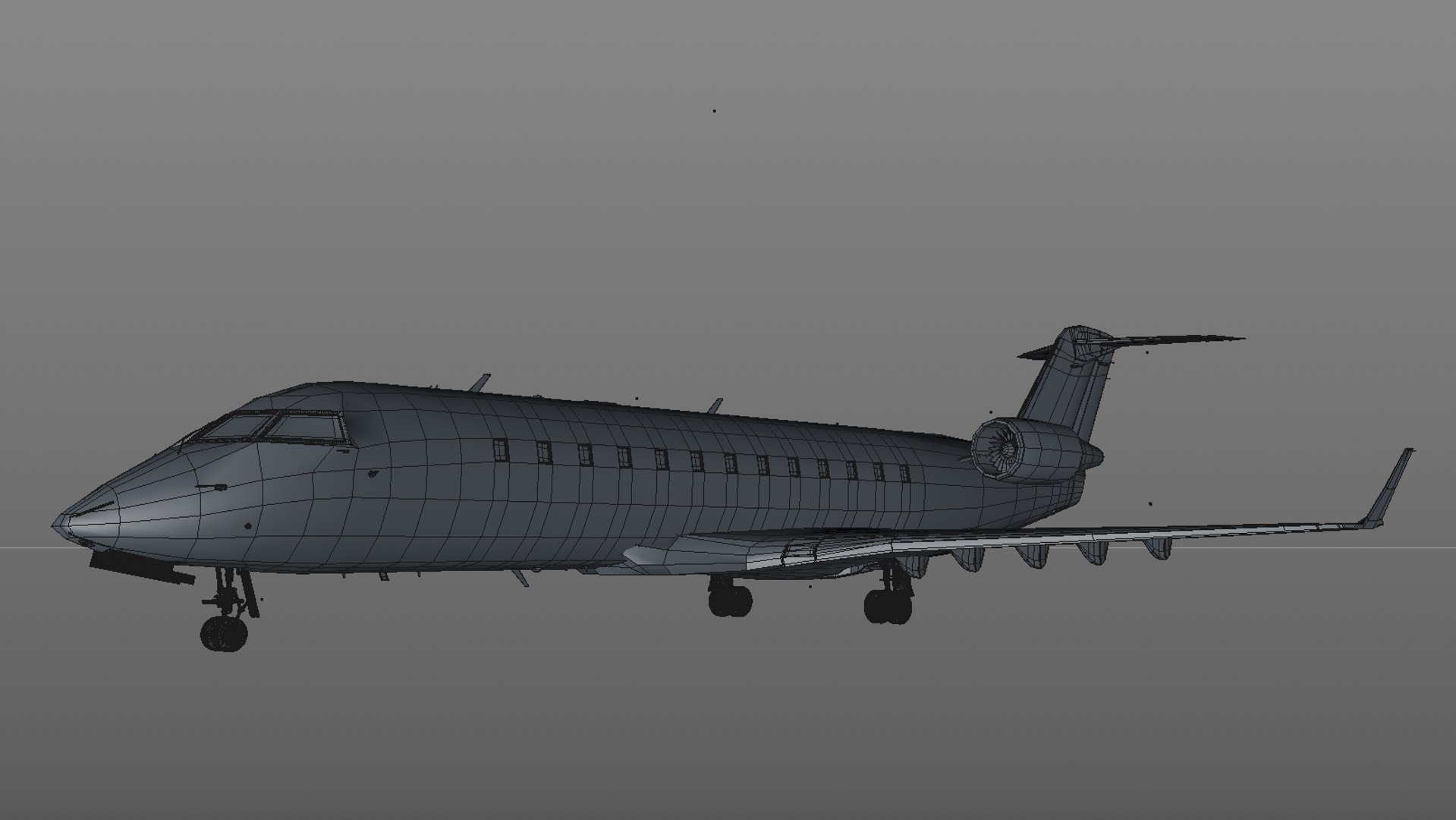 Air Canada Yellow Jazz 3D Model - TurboSquid 1609262