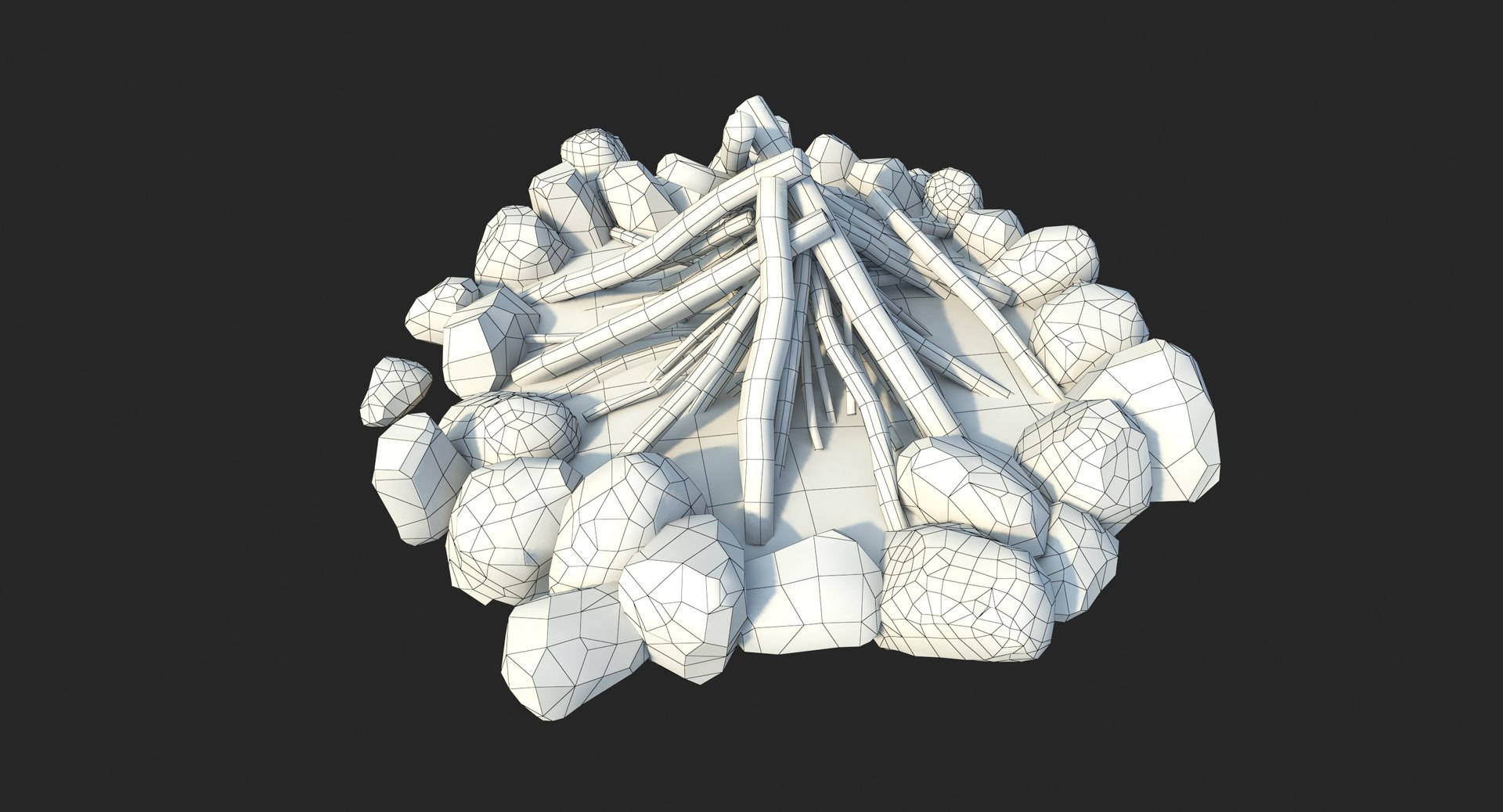 Camp 3D Model - TurboSquid 1274095