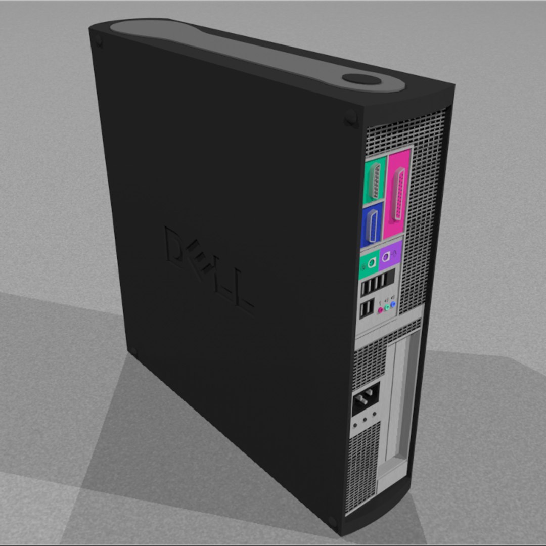 c4d computer tower dell