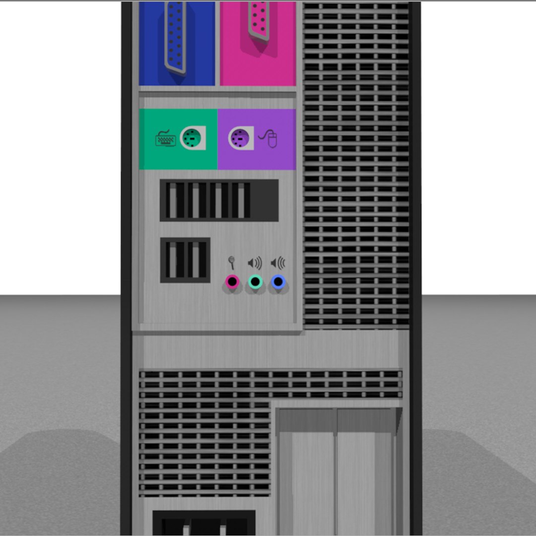 c4d computer tower dell