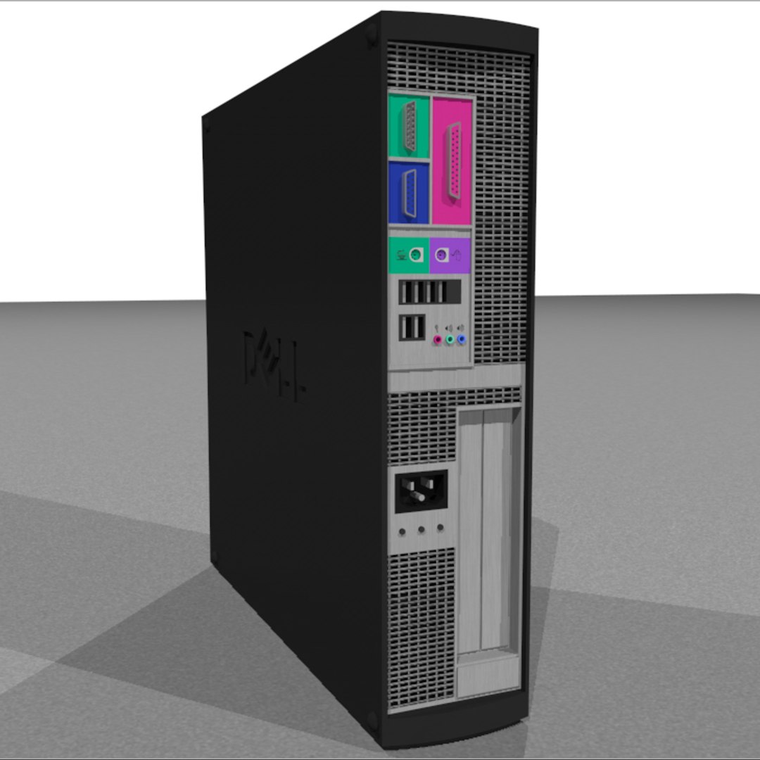 c4d computer tower dell