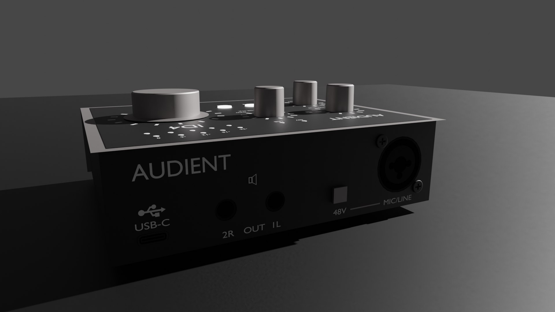 Audient Id4 Mk2 3D Model - TurboSquid 1816741