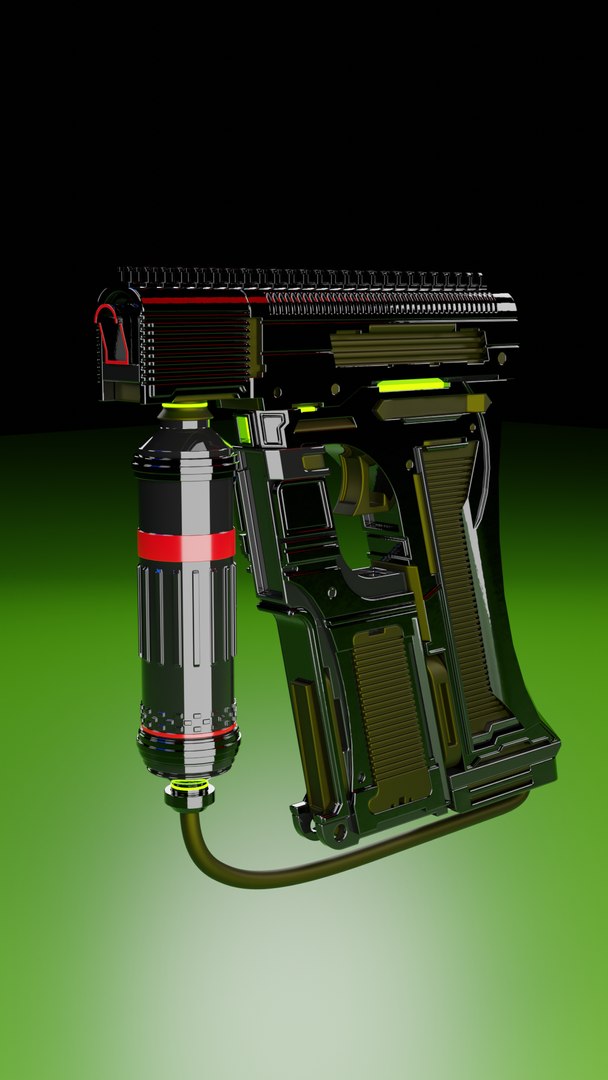 Modern sf gun model - TurboSquid 1560934