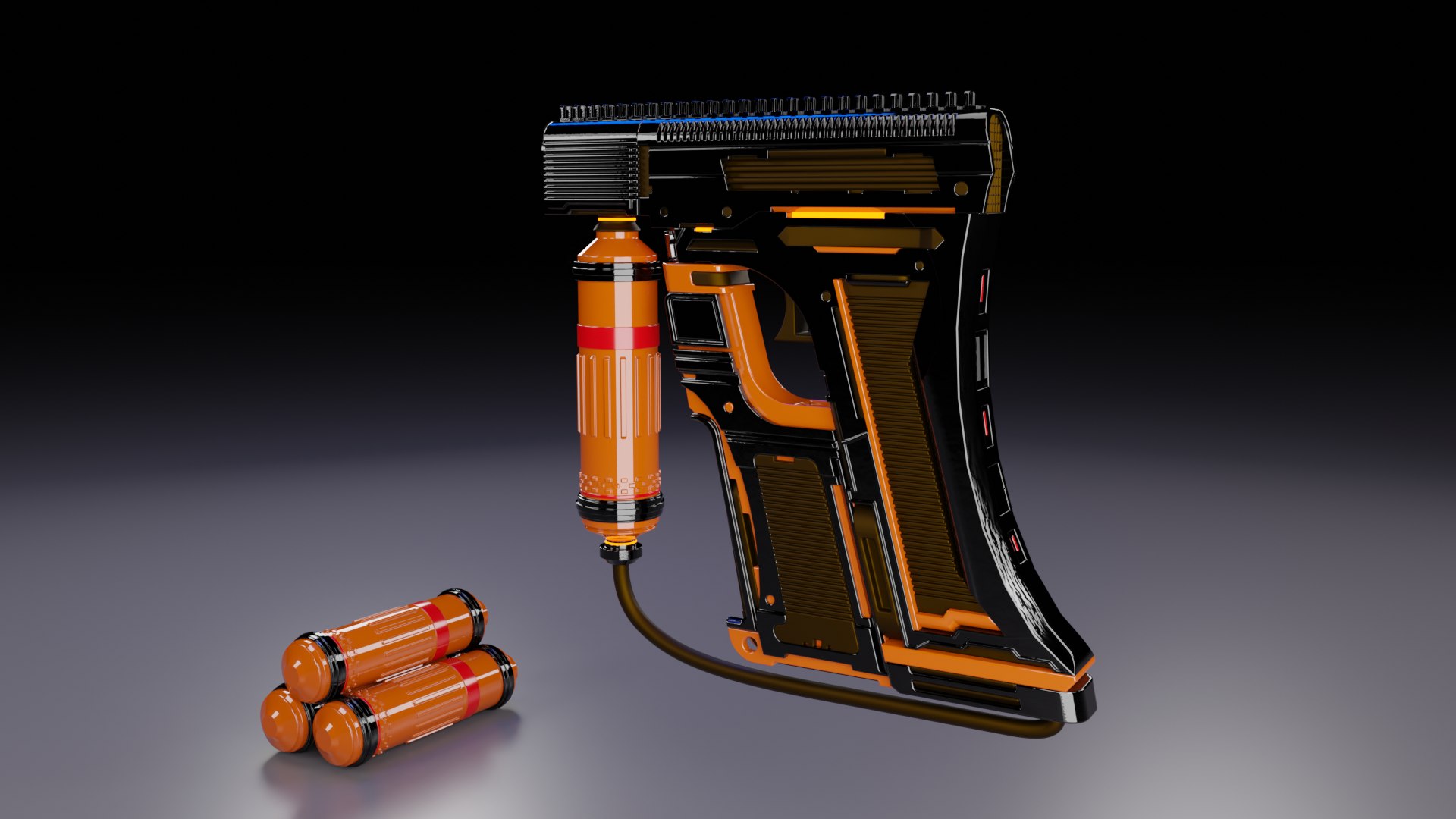 Modern sf gun model - TurboSquid 1560934