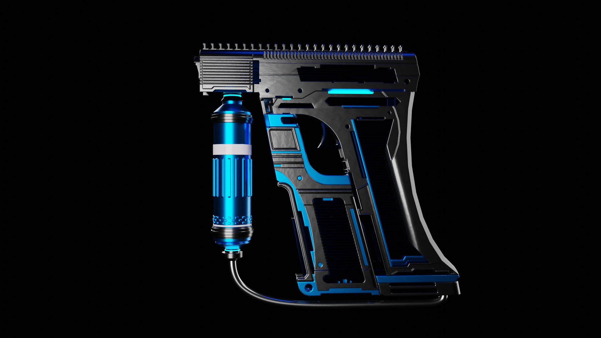 Modern sf gun model - TurboSquid 1560934