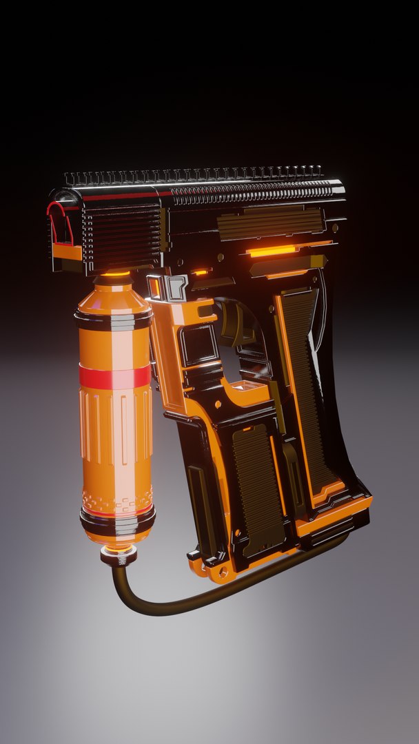 Modern sf gun model - TurboSquid 1560934