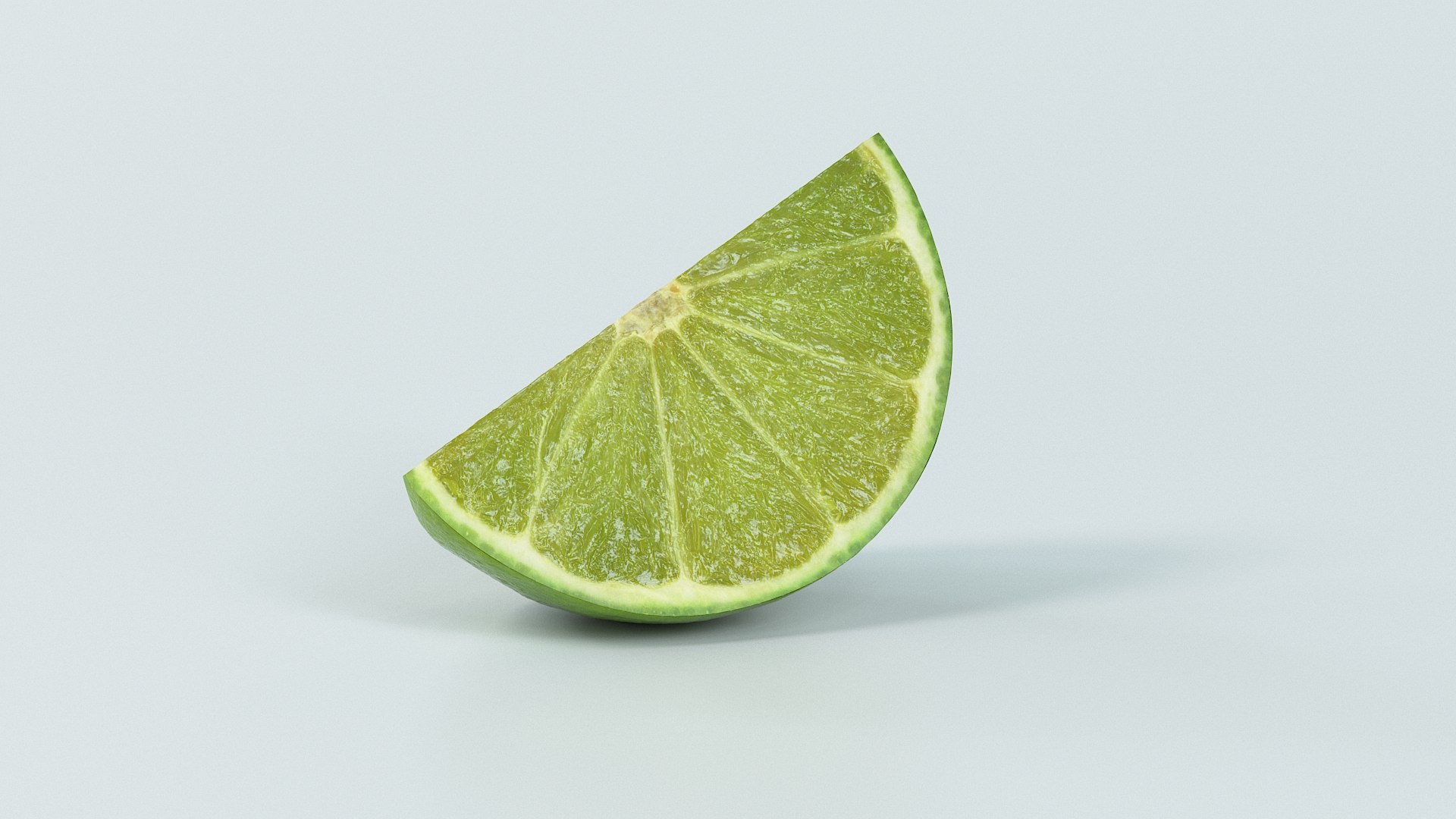 3D Lime Slice 1 - TurboSquid 2420411